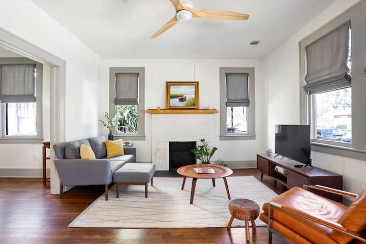 Historic-modern Bungalow By Daffin Park & Bananas - Savannah, GA