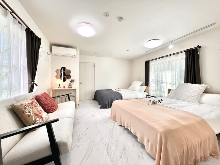 301jr山手线巢鸭站徒步 6分钟max7人，3室1厅 1 卫一站3分钟直达池袋商圈-ts0336 - Ikebukuro