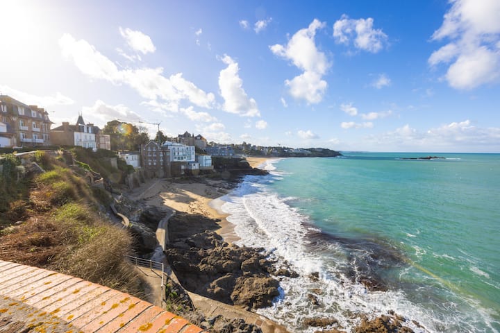 Maison De Charme Vue Sur Mer - Dinard