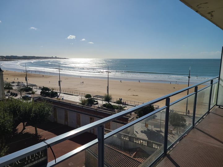 Appartement Vue Mer 
Aux Sables D’olonne – 6 Pers - Les Sables-d'Olonne