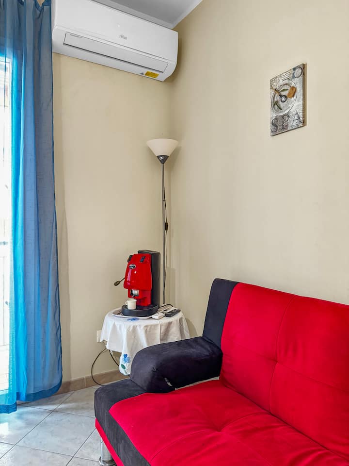 Onda Blu:  Casa In Centro Con Garage E Terrazzo - Balestrate