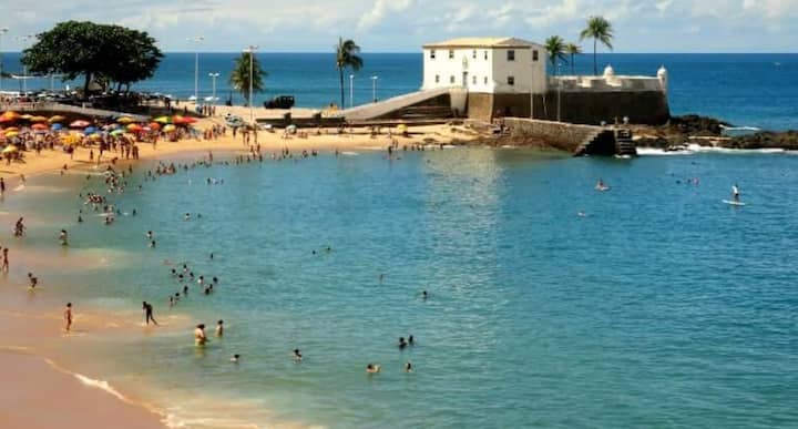 Apartamento Completo 5 Min A Pé Porto Da Barra - Farol da Barra