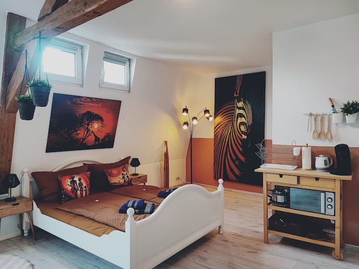 Schaebu! 5 Apartment "Altmarkt Goes Afrika" - Cottbus