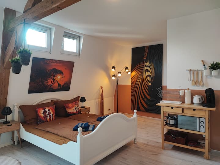 Schaebu! 5 Apartment "Altmarkt Goes Afrika" - Cottbus