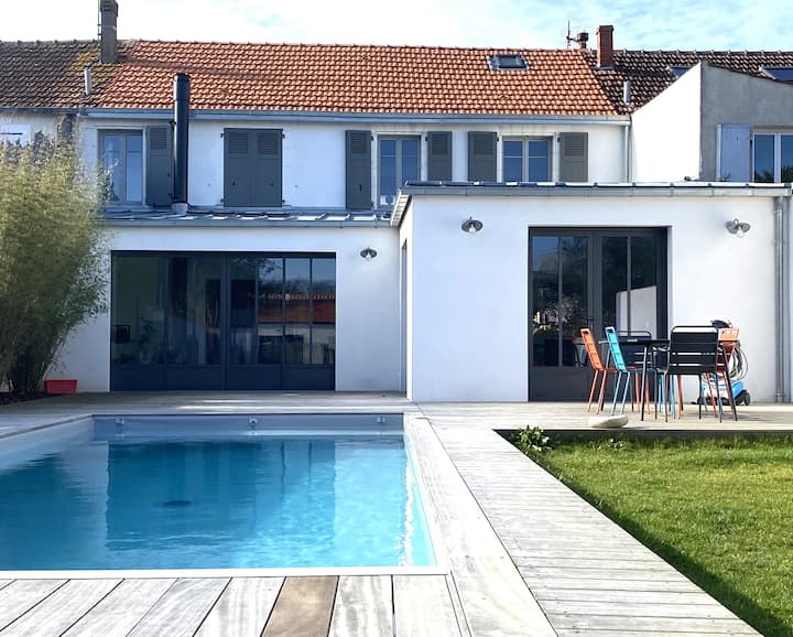 Maison De Vacances Familiale Avec Piscine - La Rochelle
