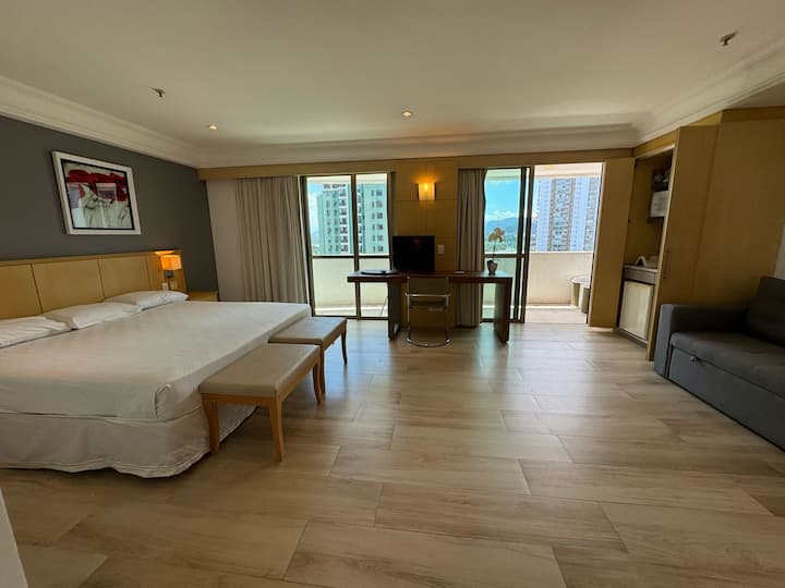 Lindo Flat Acesso A Pé A Praia Barra Da Tijuca - Rio de Janeiro, Brezilya