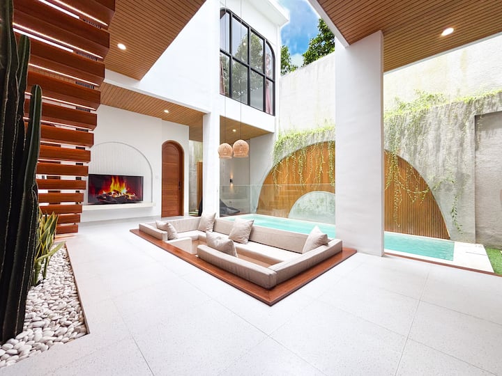 Luxe Modern 3br Villa - 15 Mins To Rock Bar Bali - Jimbaran