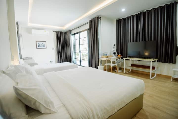Family Room @ Phorpun Resort Lampang - Lampang