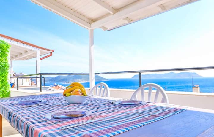 Ozy Houses Penthouse 1 - Sea ​​View - Kaş