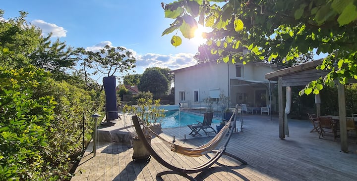 Villa D'haussmann - Entre Bordeaux Et Le Pyla - Cestas