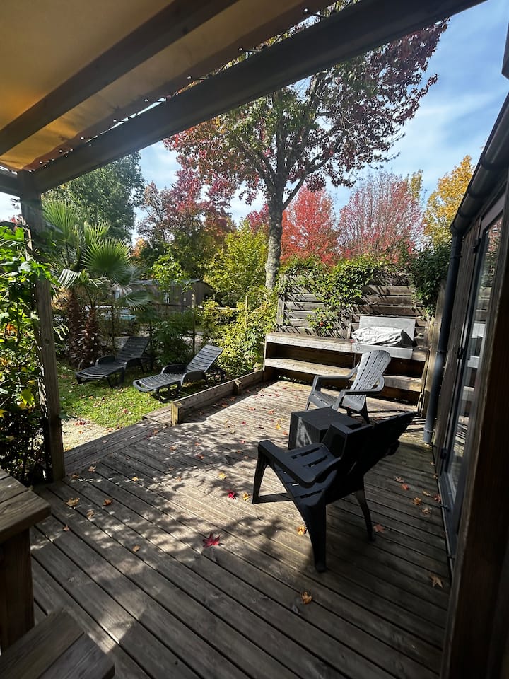 Mobil-home Premium Camping 5* - Biscarrosse