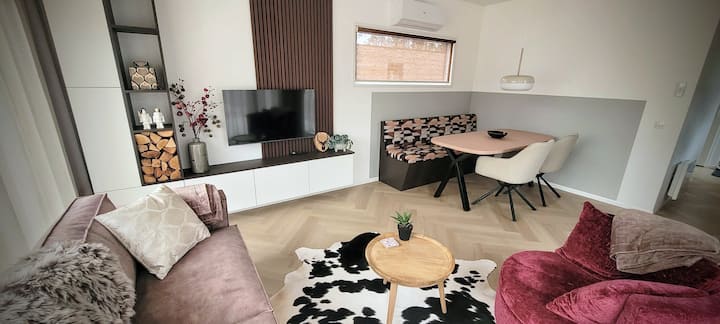 Luxe 4p Wellness Chalet Met Hottub En Opgiet Sauna - Nederland