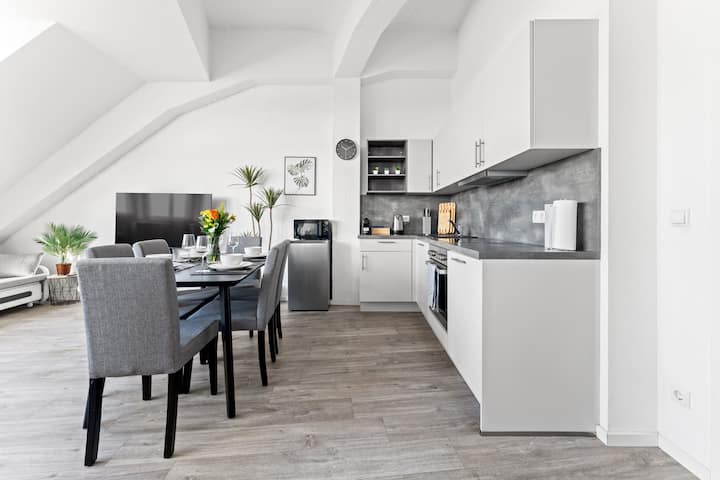 Mint - Factory Loft Mit Stadtblick - Weißensee - Berlín