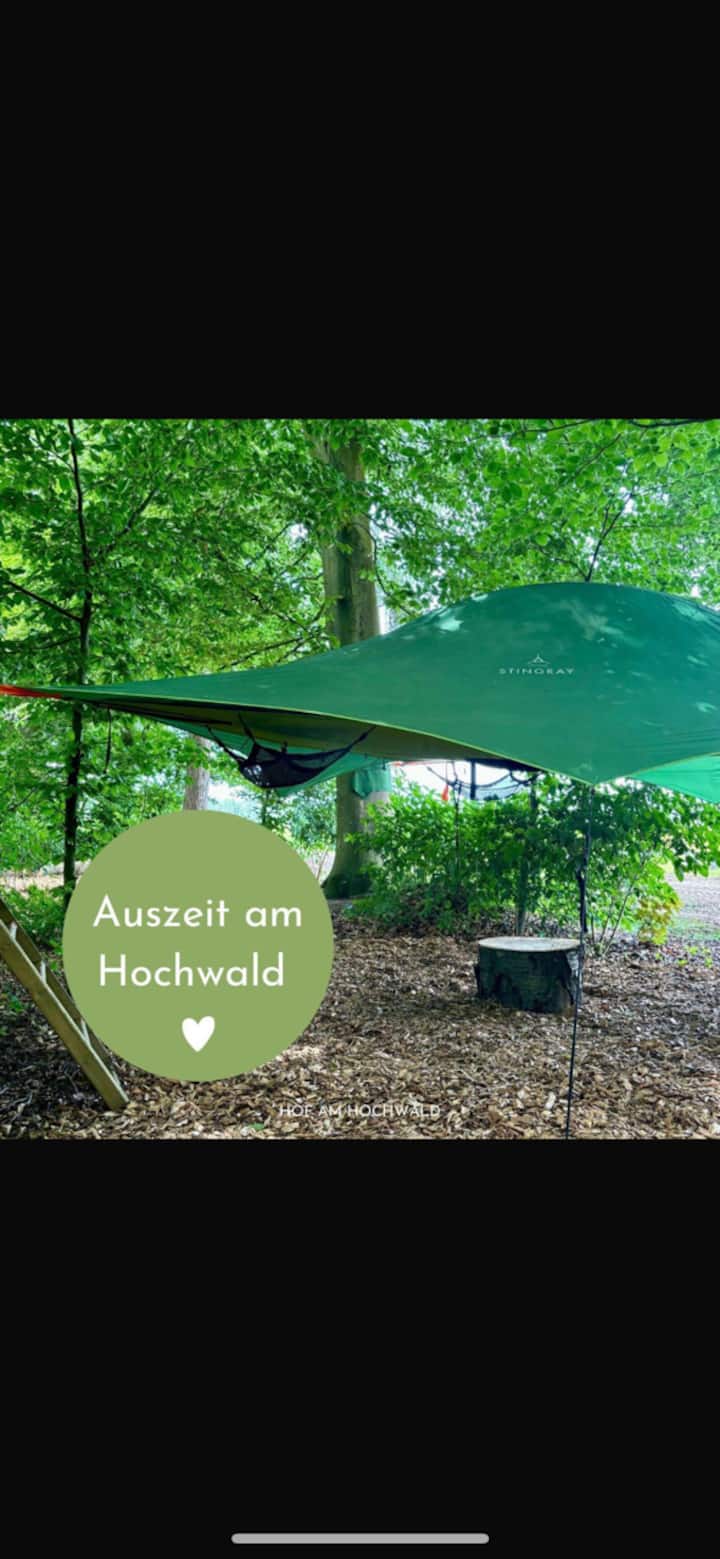 Natur Pur- Schlafen Im Baumzelt - Weeze