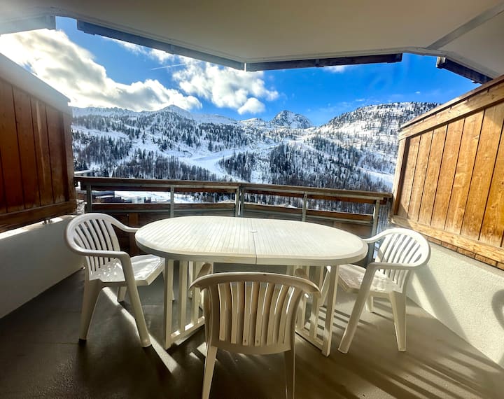 ÉVasion Alpine – Vue Panoramique, Wifi Et Garage - Isola