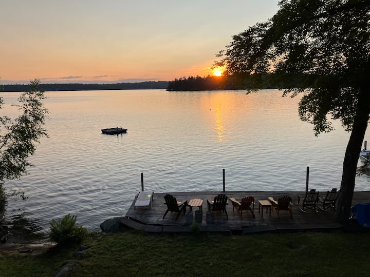 Secluded Vintage Island Cottage - Boat Access Only - Wolfeboro, NH
