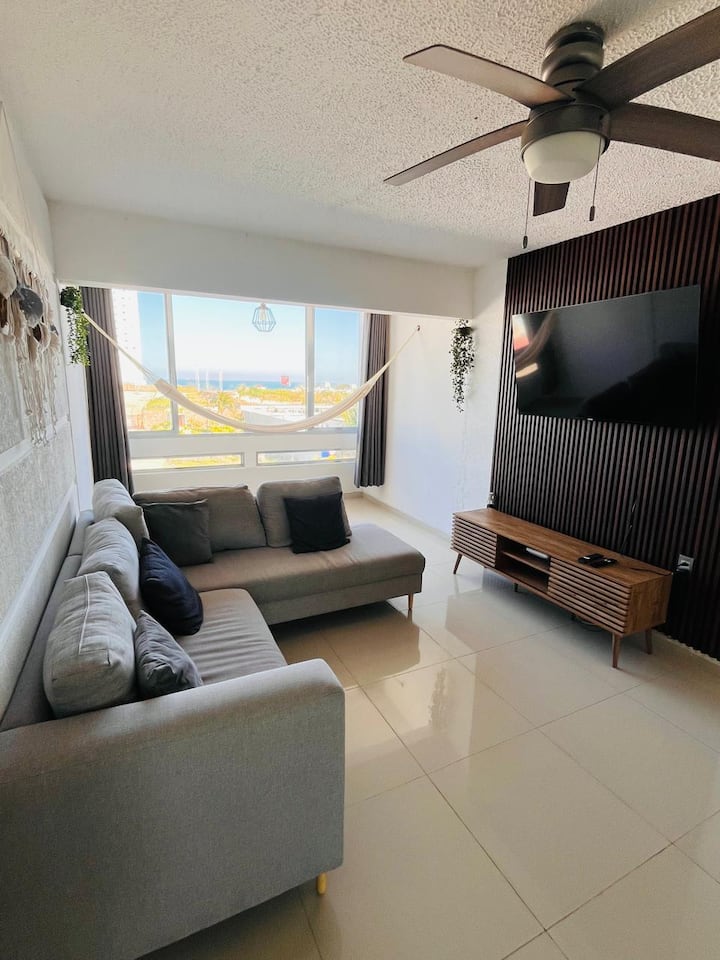 Depa Moderno 2 Cuadra De La Playa, Vista Increíble - Boca del Río