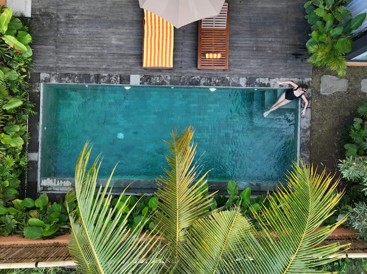 Unique 3 Br Private Villa W/ Pool & Sunset In Ubud - Ubud