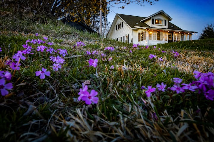 Farmhouse Retreat-hot Tub / Ev!  *8 Min From Nrg!* - Babcock State Park, Clifftop