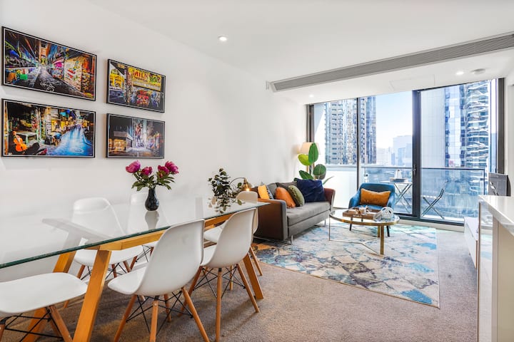 Southbank 2br/2ba| Study, Gym, Pool & Parking - 크리몬느