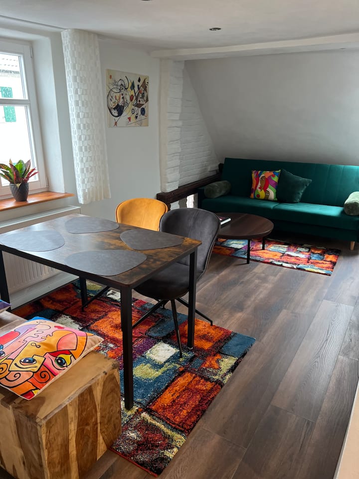 Anna9 | 65m² Ferienwohnung Nahe Legoland Günzburg - Krumbach