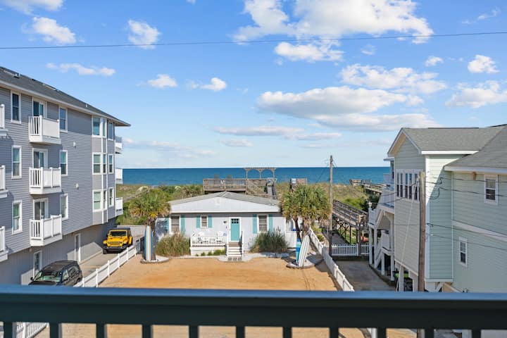 Bella Breeze 2bdrm/2bath Condo Ocean View And Pool - Carolina Beach, NC