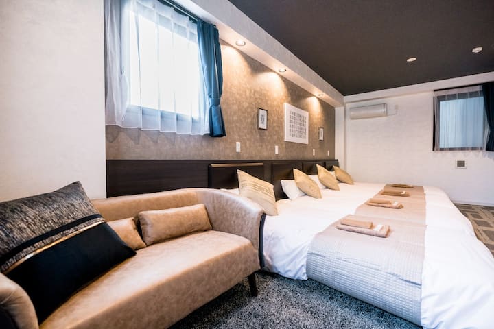 B1浅草/上野/秋葉原徒歩圏内のホテル下町観光/スカイツリー - Ginza
