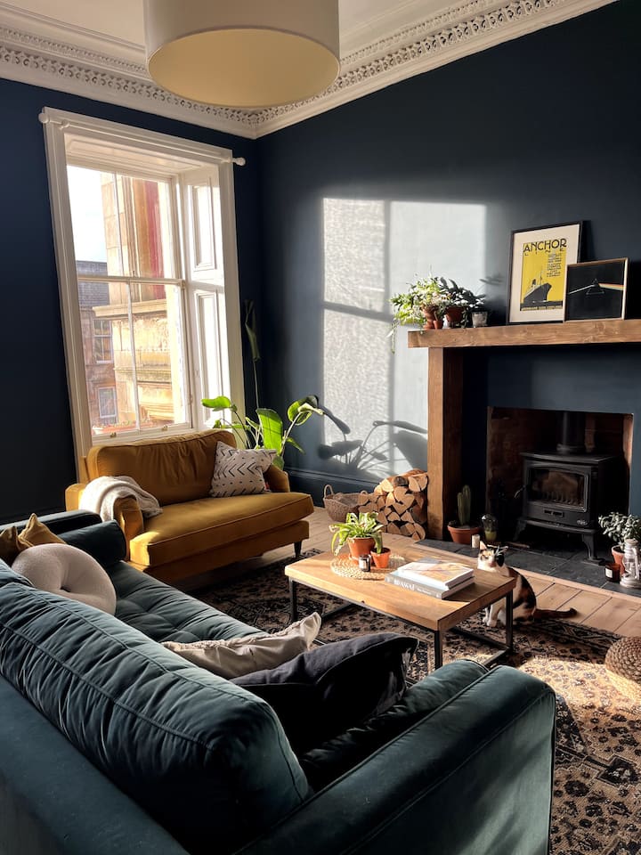 Two Bedrooms In Southside With Cats & Breakfast - Glasgow