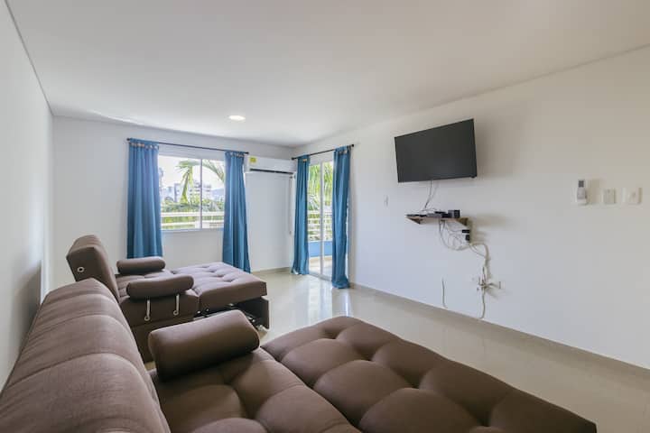 Apartamento Familiar Frente Al Mar - Santa Marta, Colombia