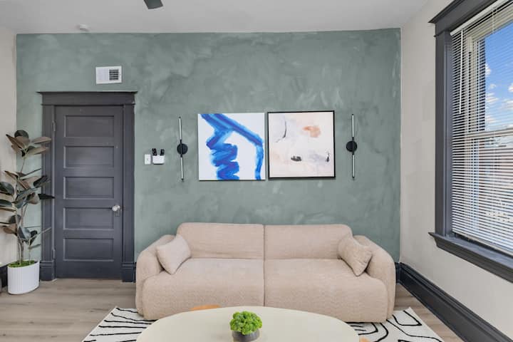 Cozy 1br In Historic St. Louis Central & Charming - Saint-Louis, MO