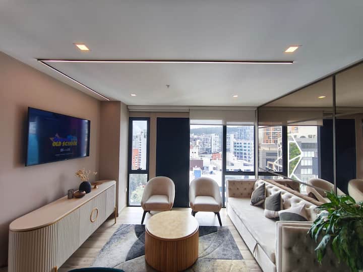 Lujo Quito Suite + Studio La Carolina 7pax Piso 10 - Quito