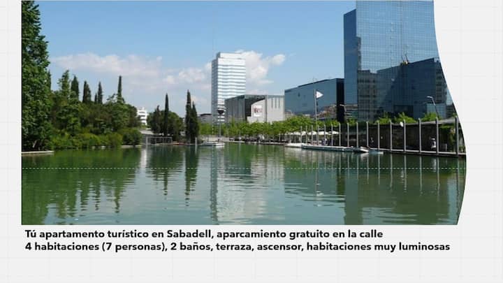 Cerca Barcelona, Apartamento Luminoso Y Tranquilo - Sabadell