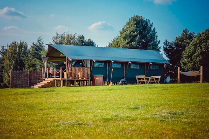 Burnham Safari Tent Lodge With Wood Fired Hot-tub - Burnham Market