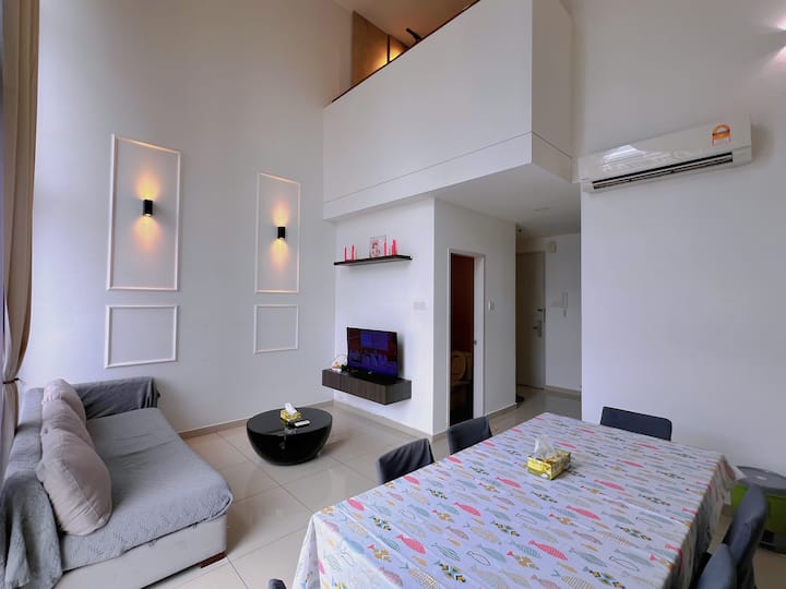 4px 2br, Duplex Central Icity Near Theme Park&sogo - Shah Alam