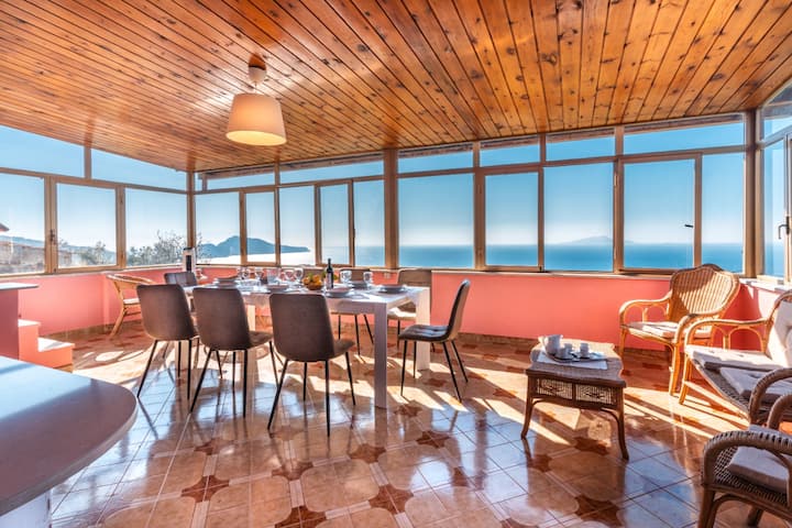 Casa Cacace Veranda Vista Capri - Sorrento