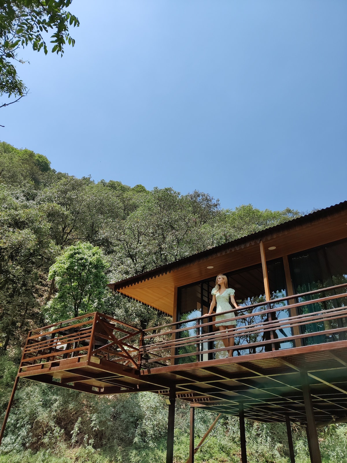 Treehouse with jacuzzi/sauna - Airbnb