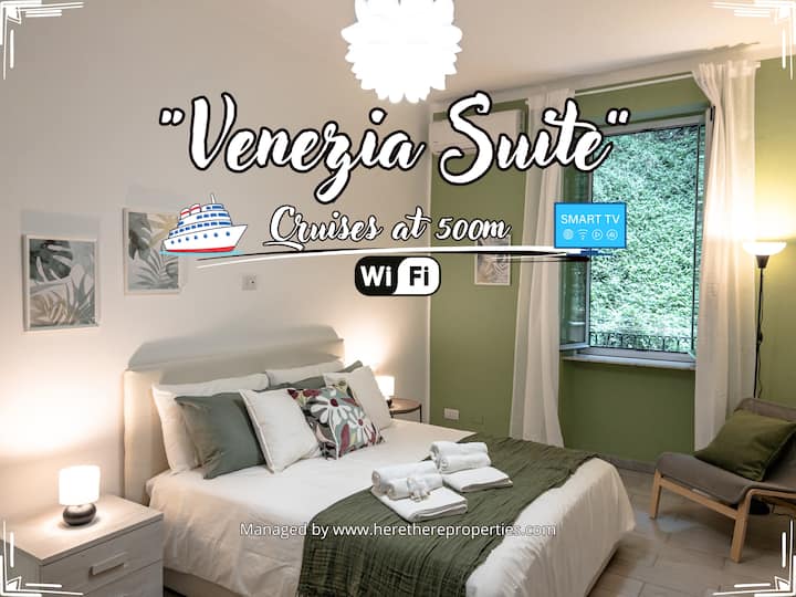[Suite Venezia] Croisières 500m • A/c • Smart Tv - Genua