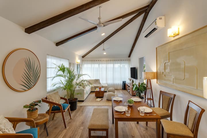 Lux 2br Apartment In Candolim - Goa