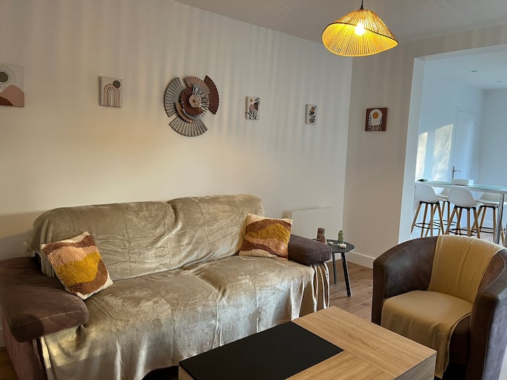 Le 102 - Appart-sympa T2 Sur Jardin - Larmor-plage - Larmor-Plage