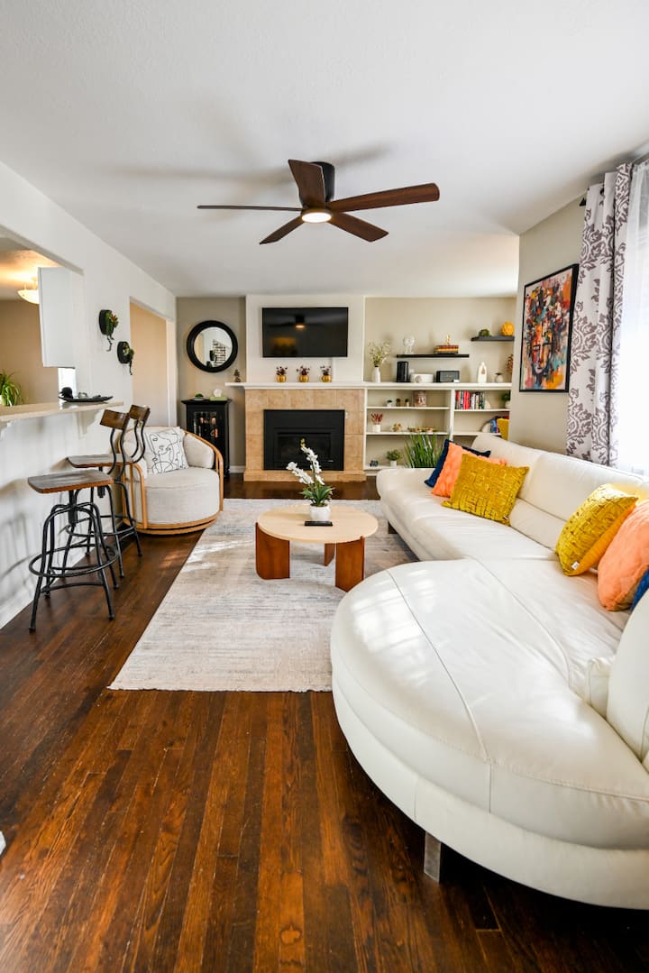 Central Charming Oasis - Mineral Hot Tub/fire Pit - Denver