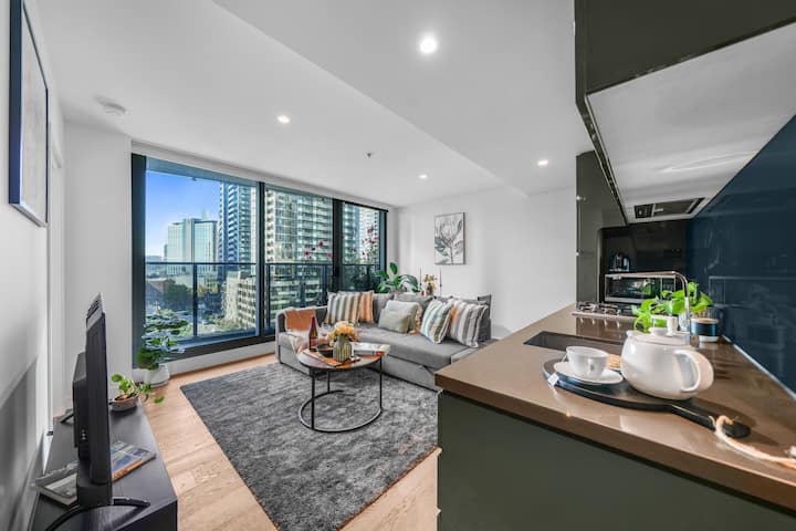 Modern Apt Crown Pool Gym Cbd & Convention Centre - Melbourne