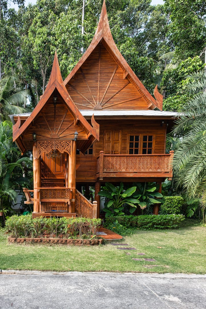 2 Bed Tropical Escape | Thai Traditional Teak Home - Thailand