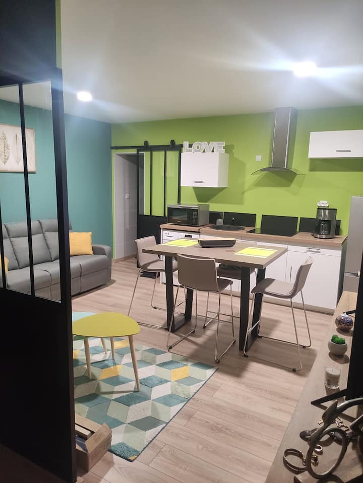 Cosy F2 Proche Parc Thermal - Vittel