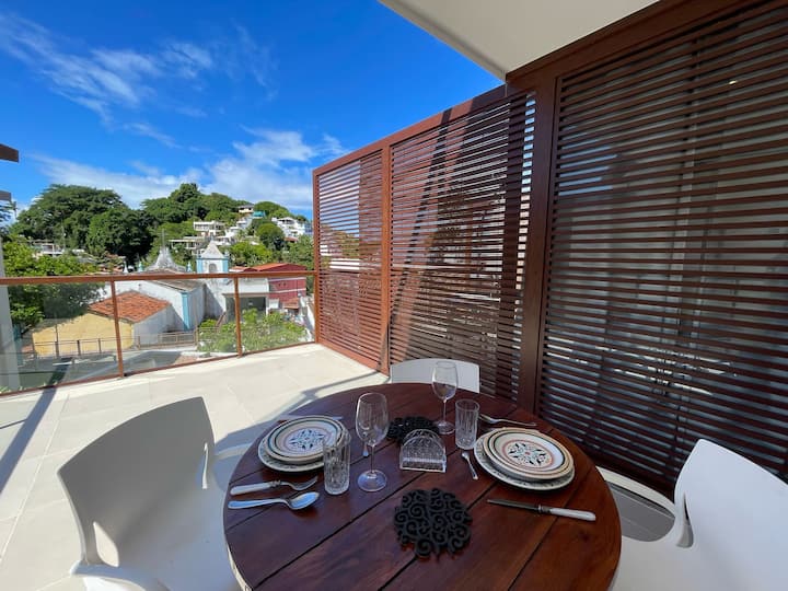 Mar Dá Liberdade 114 Suíte Com Varanda Ampla - State of Bahia