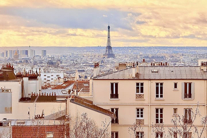 Belvédère Du Télégraphe - 64m2 - Paris