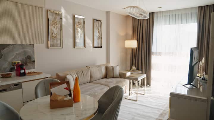 Qoople Legend B4 Apartment на 1 линии моря - Alanya