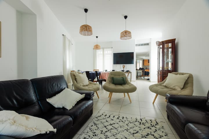 Maison Spacieuse 9 Pers - Jaccuzi & Parking Privé - Lyon