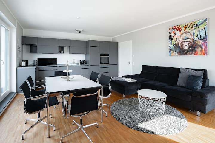 Prime Park Apartment Xl+terrasse - Aschaffenburg