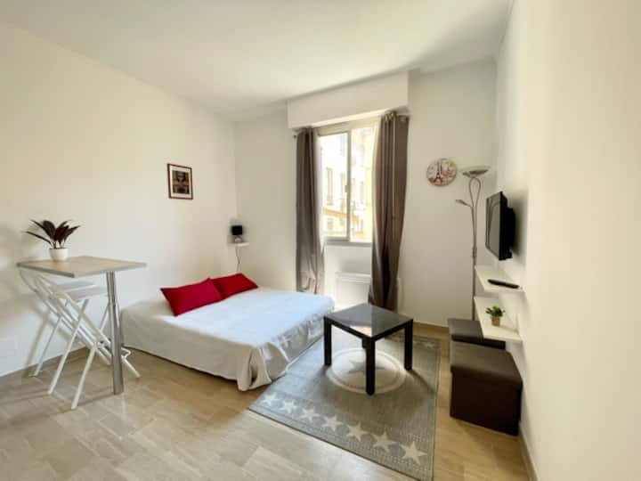 Studio Confort, Centre-ville - Nice