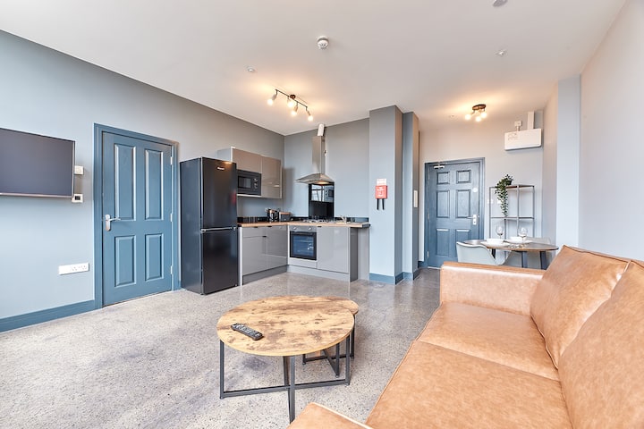 Modern 1 Bedroom Apartment - Free Private Parking - Newcastle upon Tyne